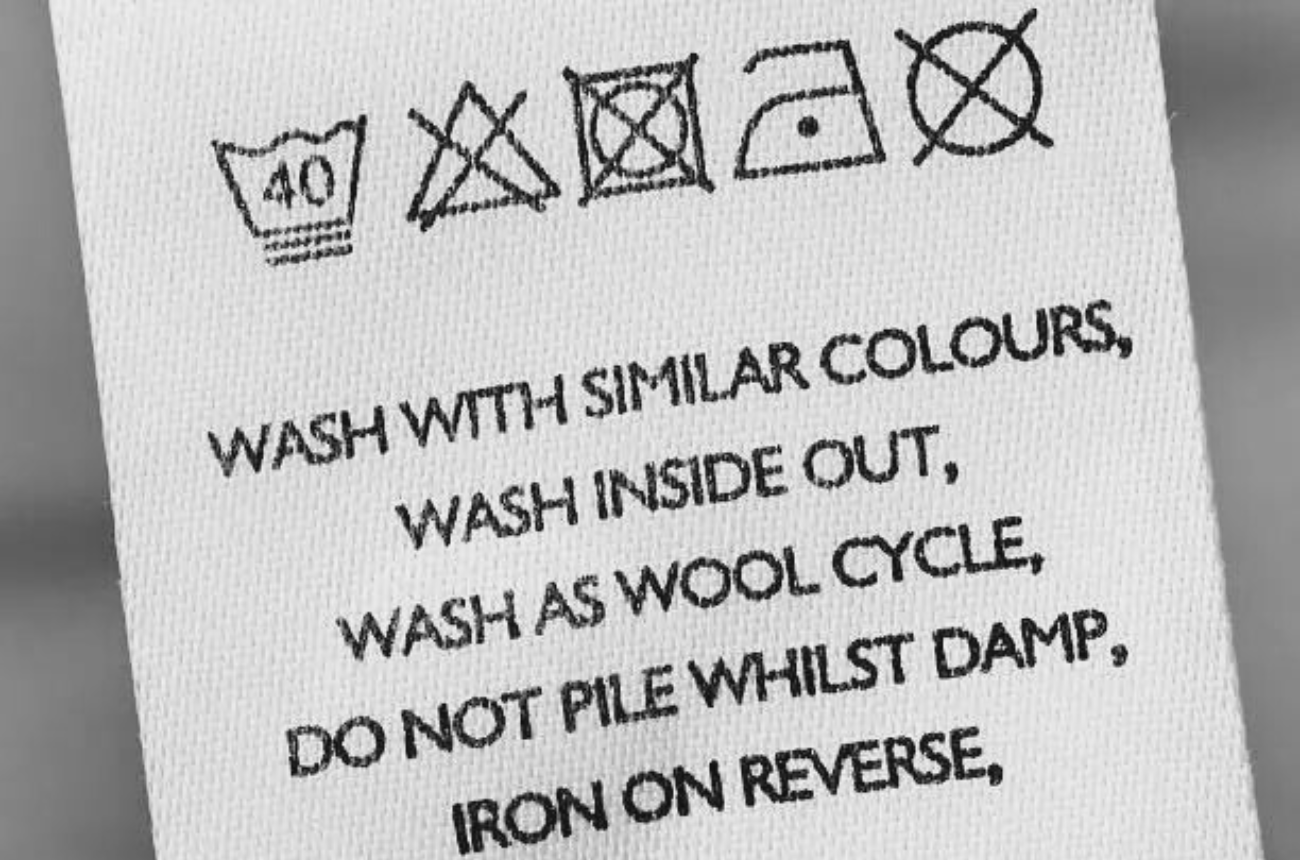 Understanding Fabric Care Labels – Unified Center Of Excellence